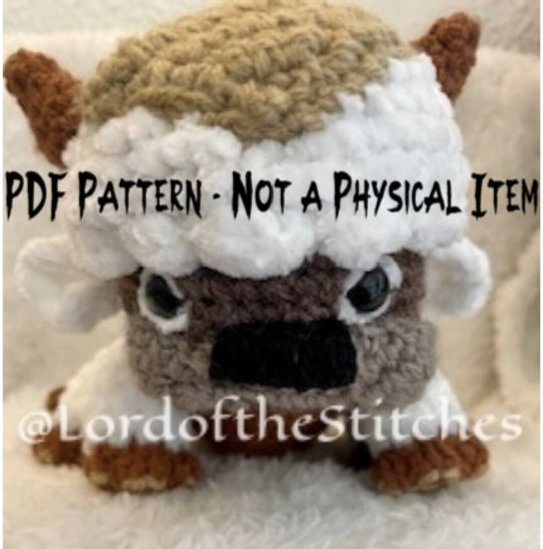 Flying Bison Crochet Pattern - Etsy