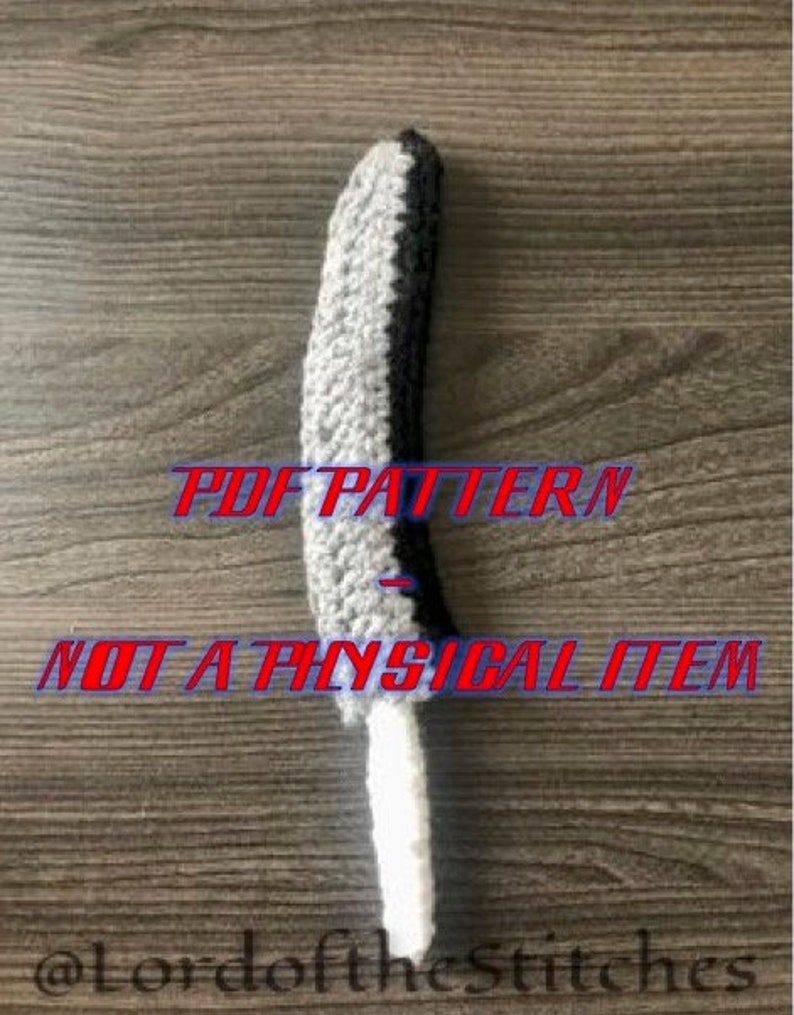 Blade/sword Crochet Pattern ONLY - Etsy