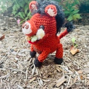 Pumba Crochet Pattern ONLY - Etsy