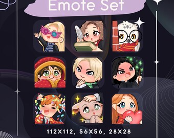 Harry Pottwr Emotes - Etsy