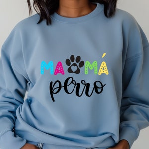Mamá Perro PNG, Colorful Mamá Perruna Png, Spanish Dog Mama Png, Fur ...