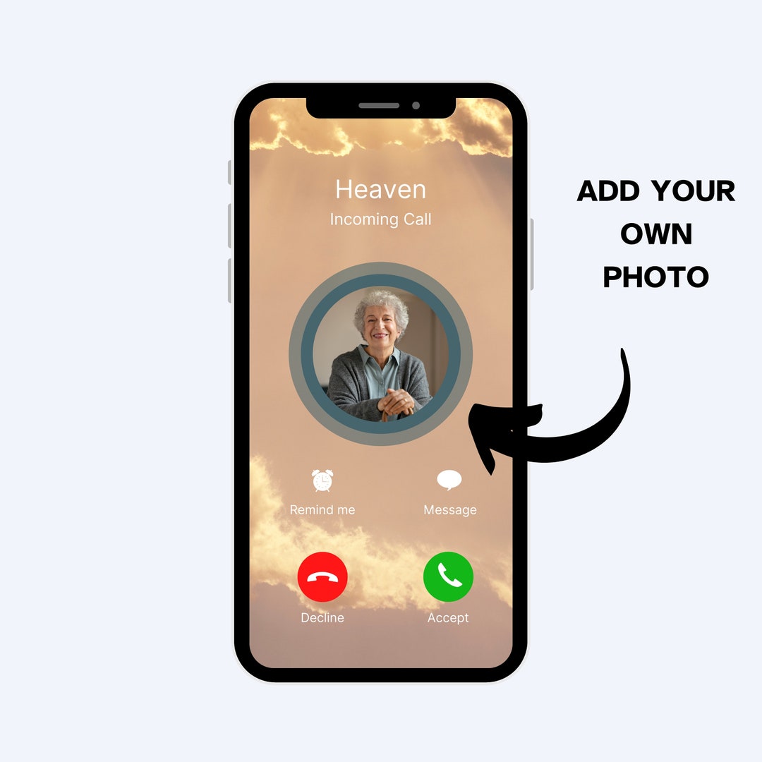 Phone Call From Heaven, Phone Call From Heaven, Add Photo Image Text ...