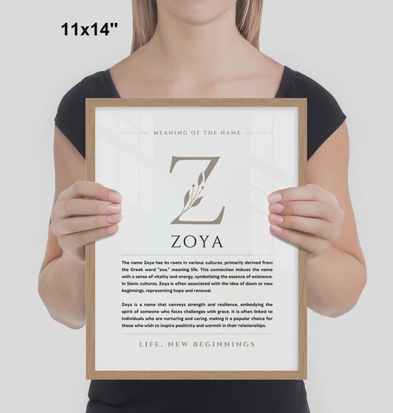 Zoya Name Full Form