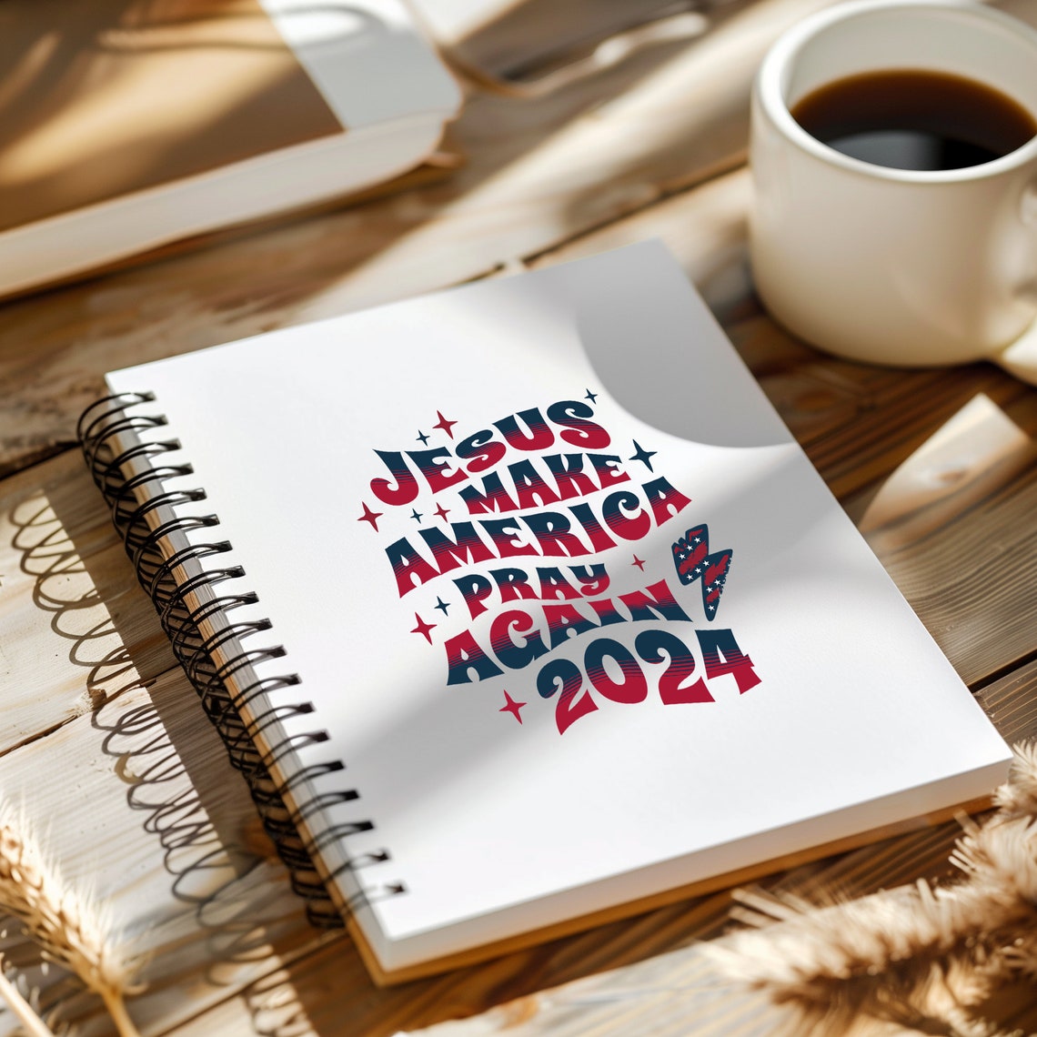 Jesus Make America Pray Again 2024 PNG Christian 4th of July Png Stars ...