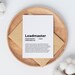 Funny Loadmaster Definition Print Wall Art Poster, Loadmaster Gift for ...
