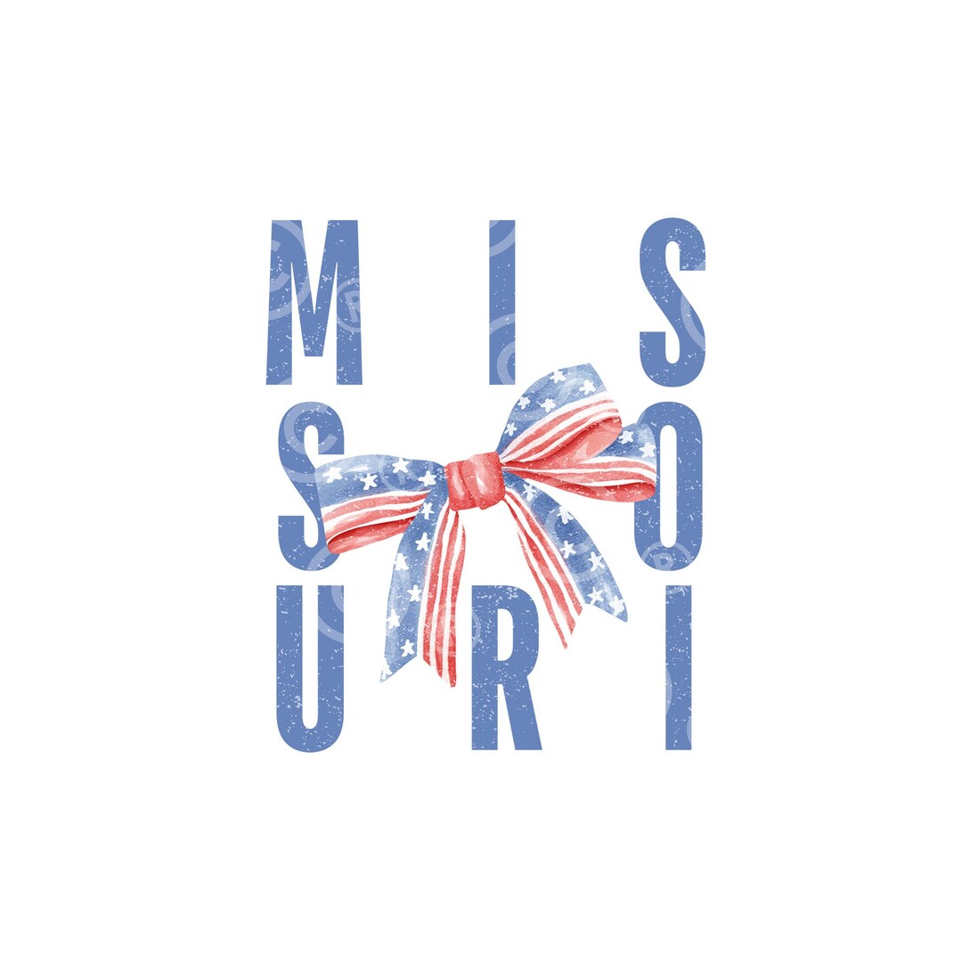 Patriotic Coquette Missouri Png 4th of July Missouri Png Missouri ...