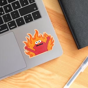 Hellmo Meme Waterproof Vinyl Sticker Meme Vinyl Sticker Funny Puppet ...