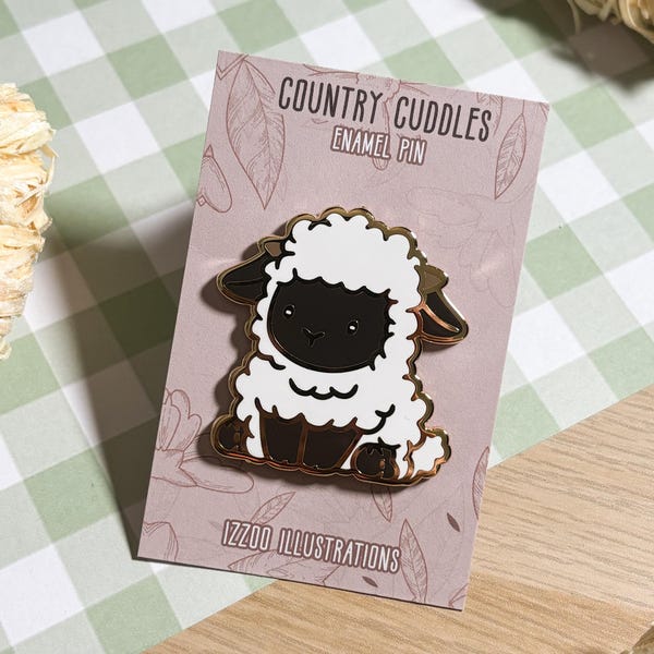 Sheep Pin - Etsy