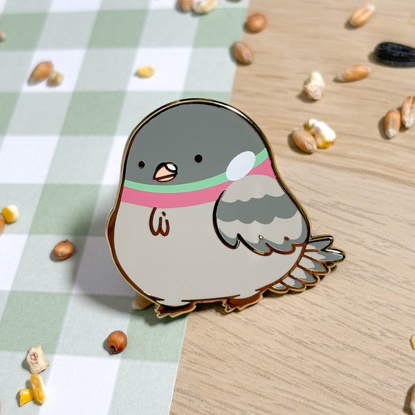 Bird Pin - Etsy