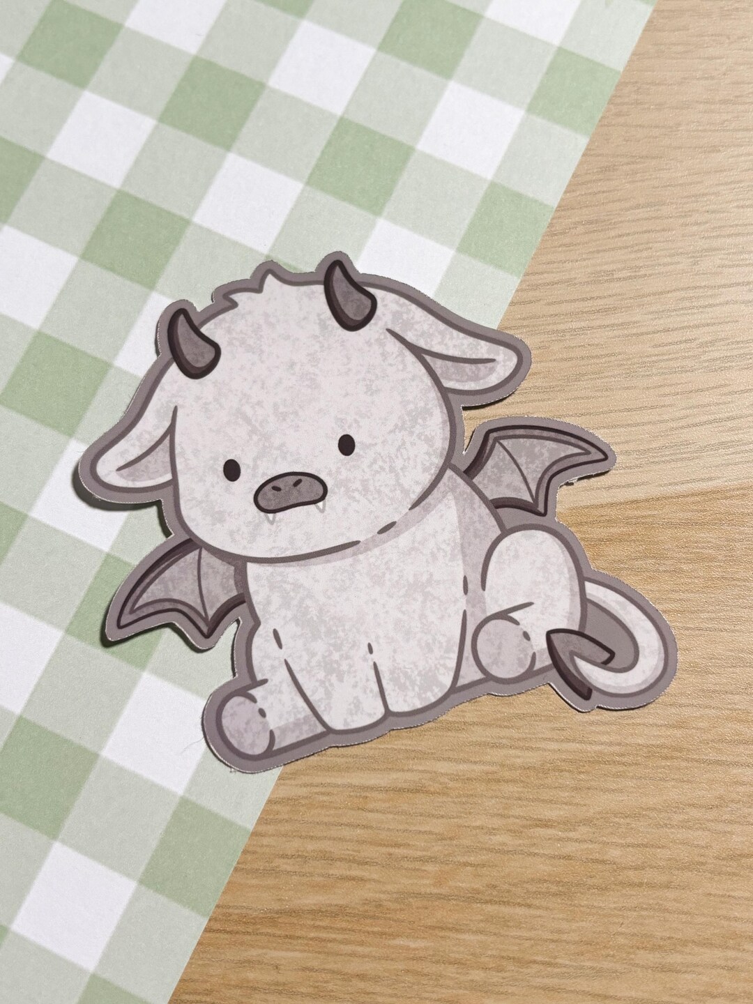 Gargoyle Cute Sticker, Cryptid Stickers, Witchy Sticker, Gothic ...