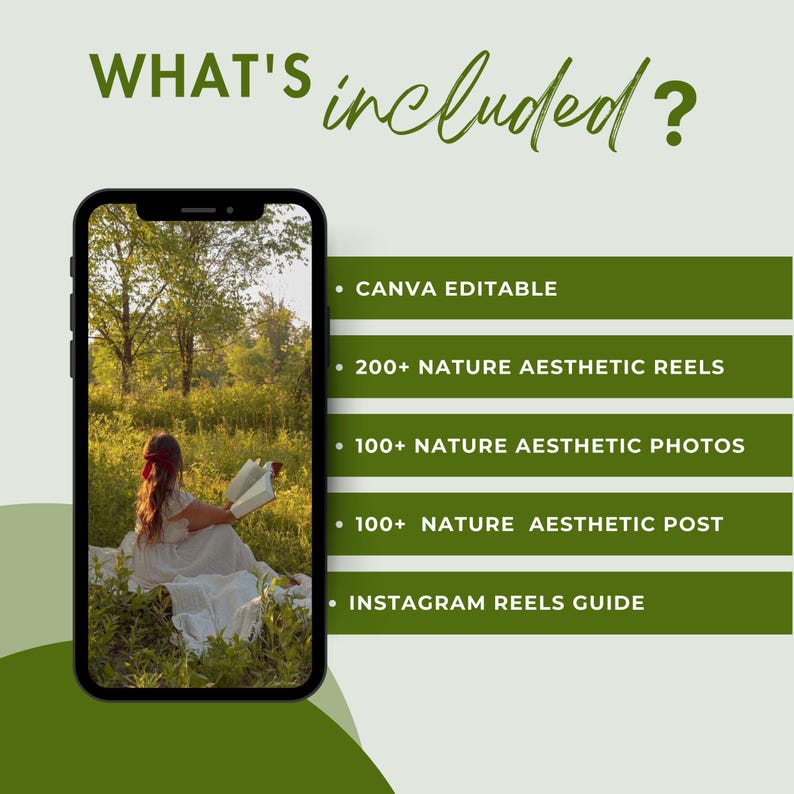 300+ Nature Aesthetic Faceless Reels, Matching Instagram Photo Post ...