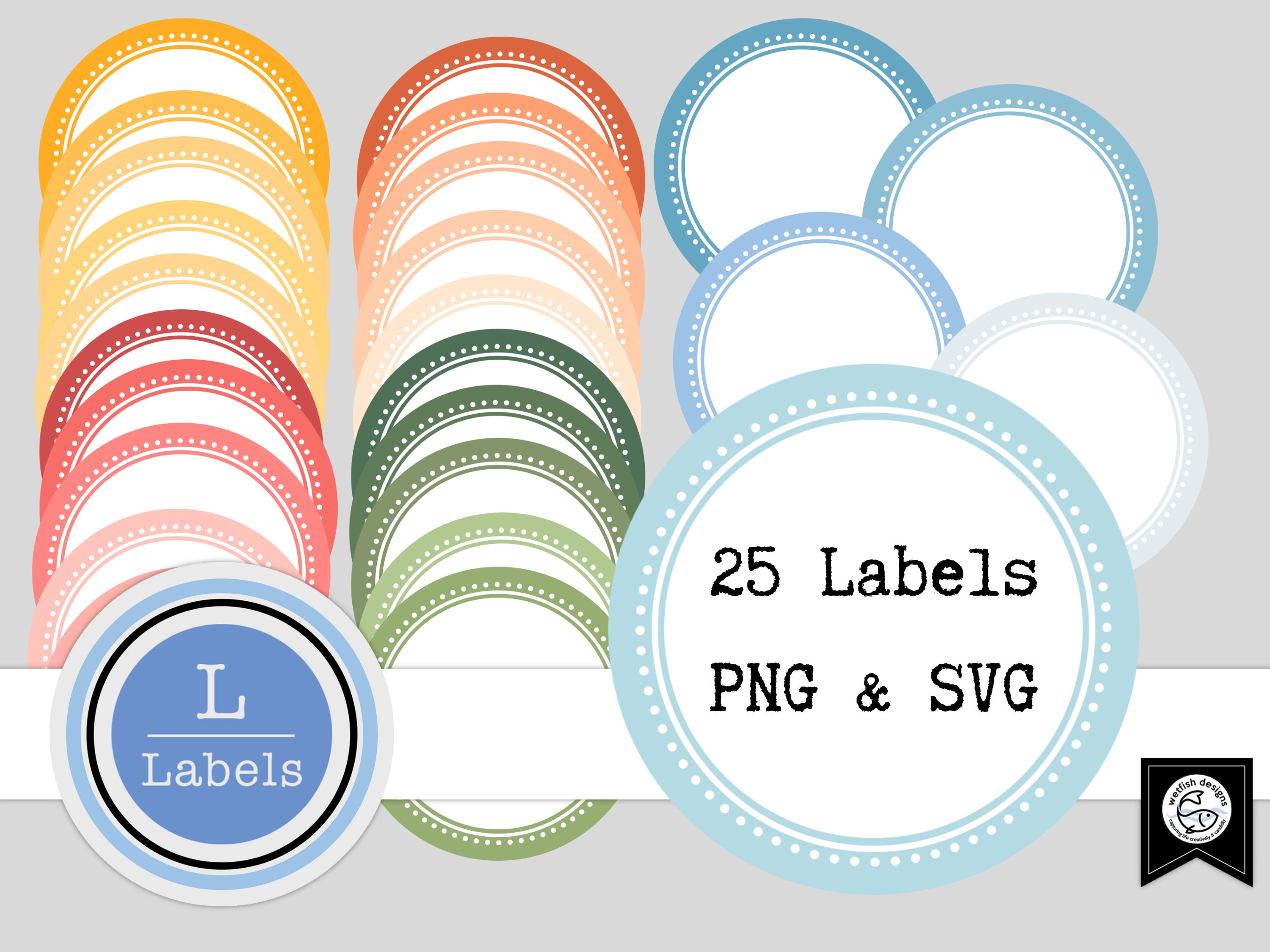 Printable Blank Sticker Labels for Digital Planner Printable Stickers ...