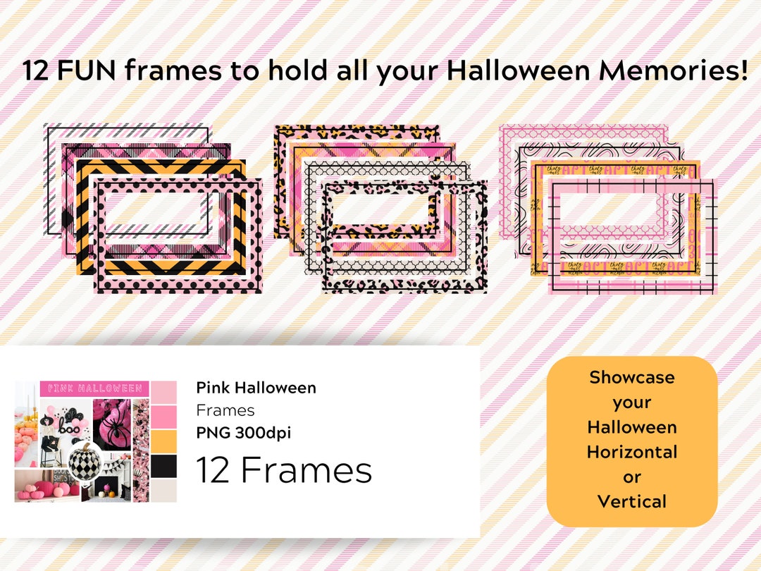 Frames for Halloween Scrapbook Cute Kid Printable Photo Frame for ...