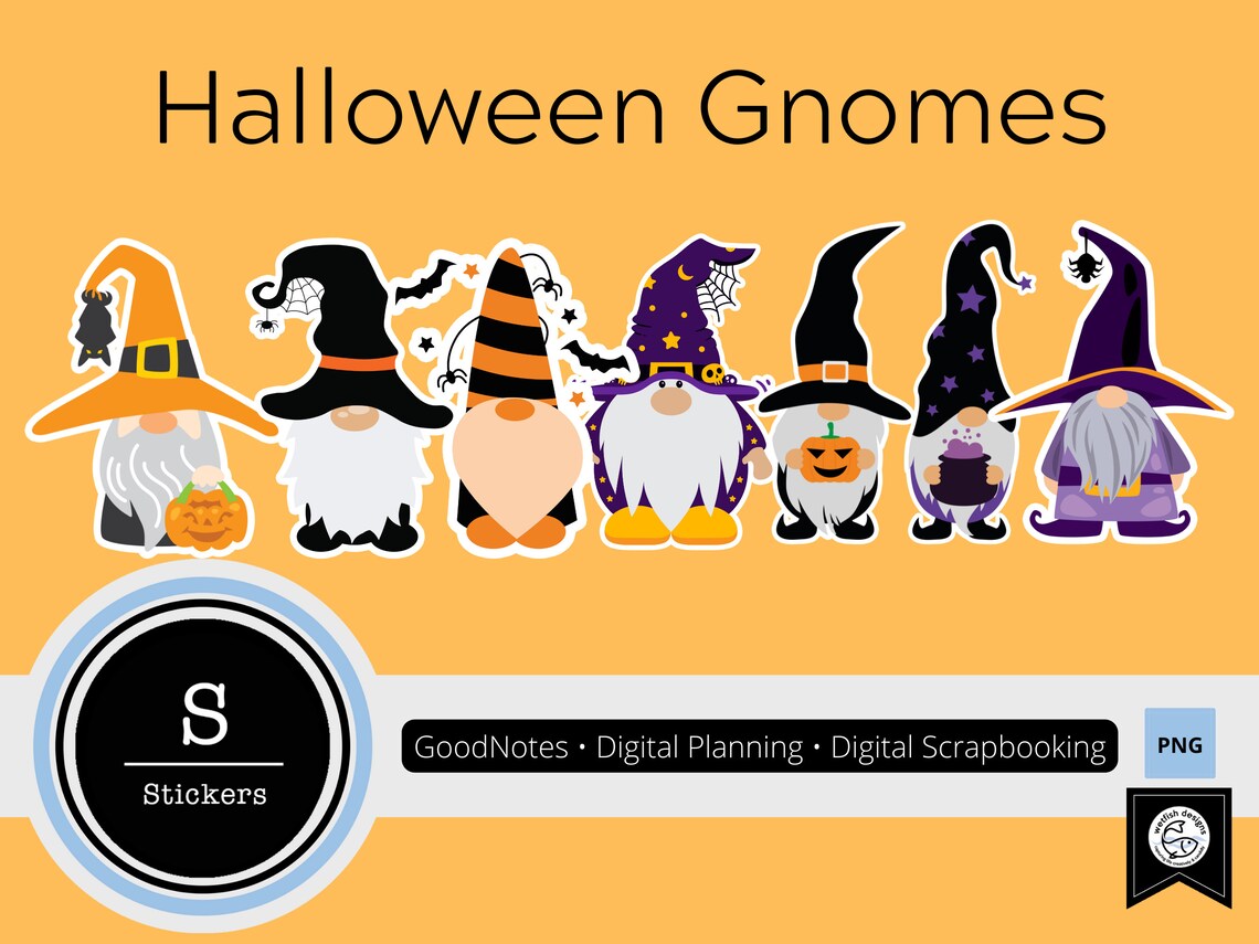 Sticker for Halloween Scrapbook Cute Kid Printable Stickers for Digital ...