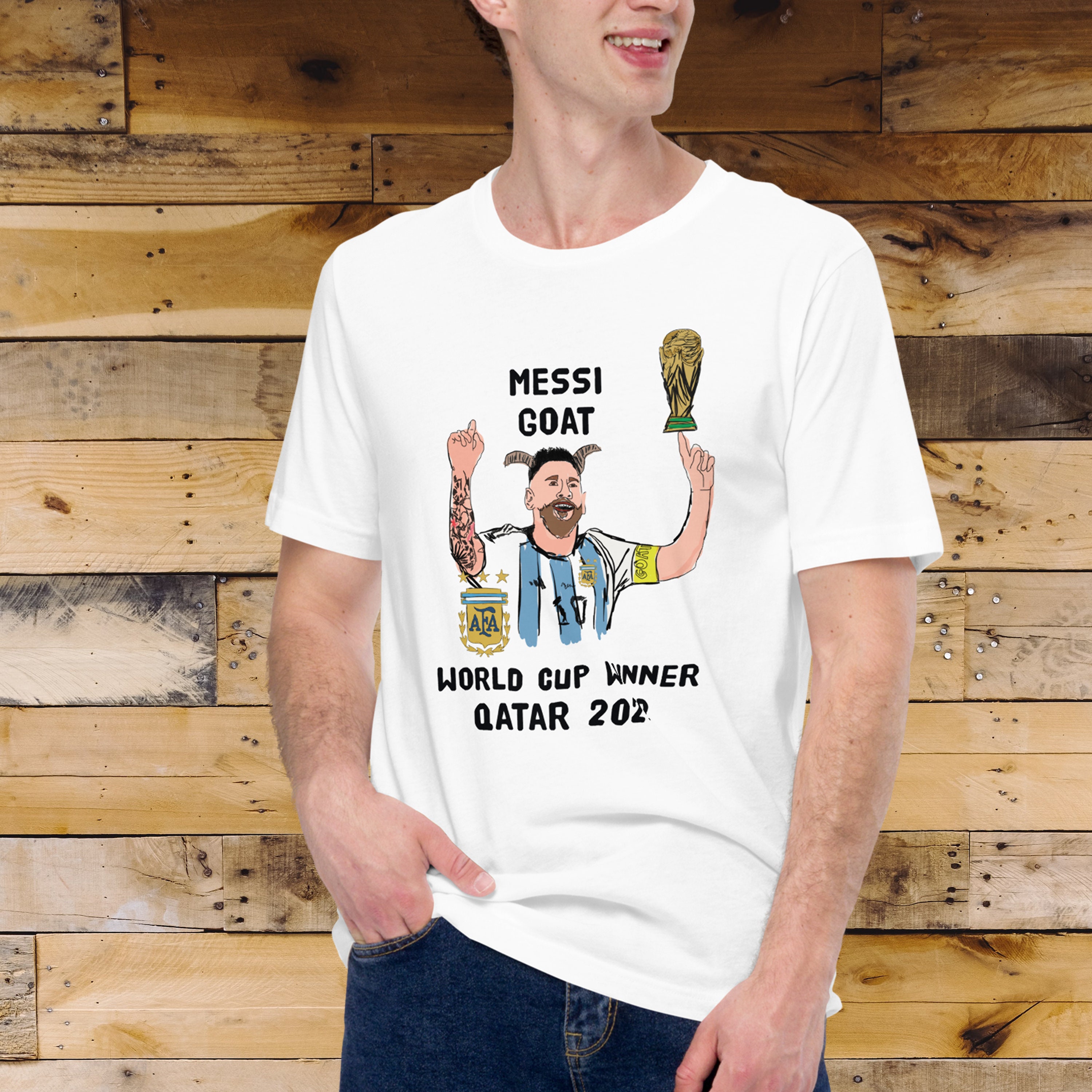 Argentina World Cup Shirt Winners 2022 | Lionel Messi | Goat