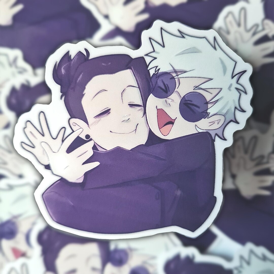Jujutsu Kaisen Gojo and Geto Sticker - Etsy UK