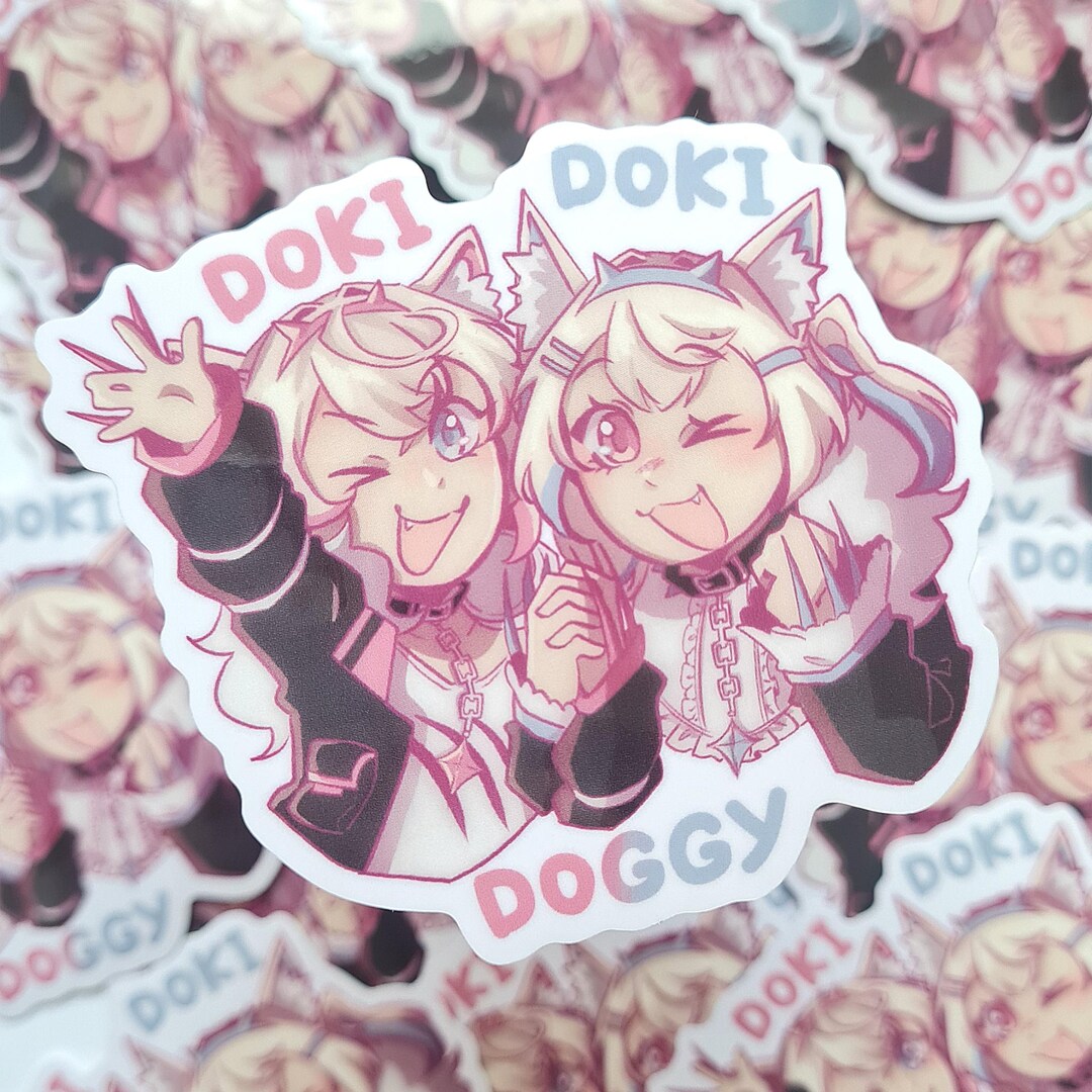 FUWAMOCO Hololive EN Sticker - Etsy