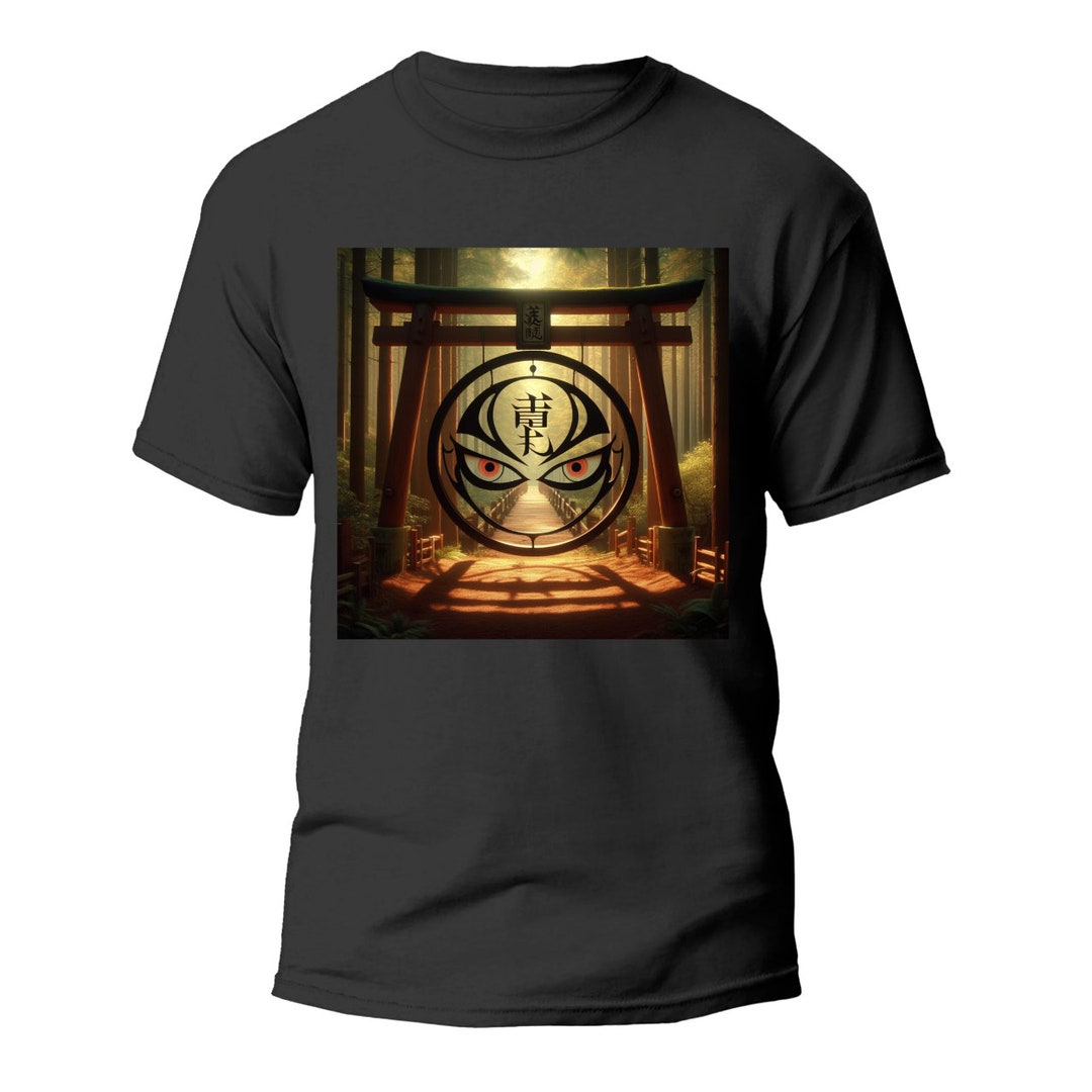 Anime Manga Demon S Akaza Symbol Unisex T Shirt Black Tee - Etsy
