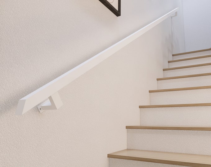 Handrail for Outdoor Steps, Tube Size 1.57" * 1.57" (40mm-40mm) Square ...