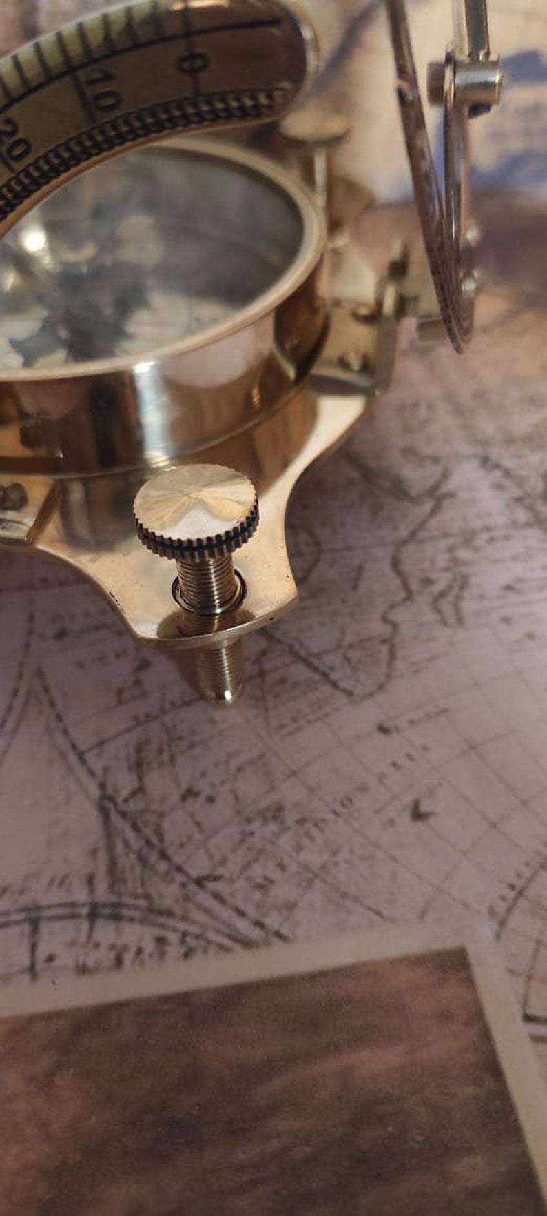 Medieval Replicas Vintage Antique Style Brass Sundial Compass - Etsy
