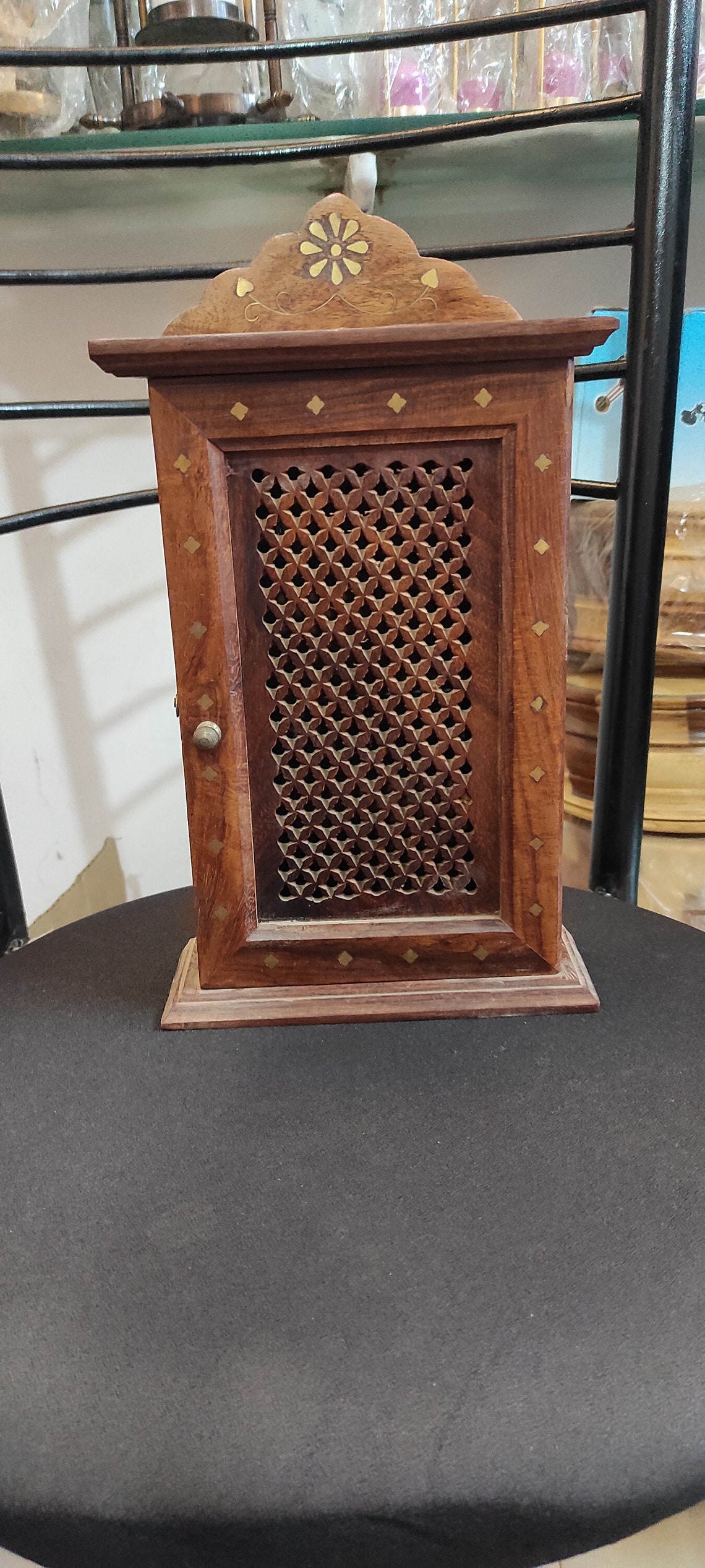 Wooden Key Box Mount Cute and Rustic Decorative Key Cabinet - Etsy