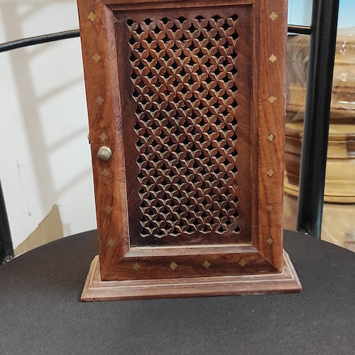 Wooden Key Box Mount Cute and Rustic Decorative Key Cabinet - Etsy