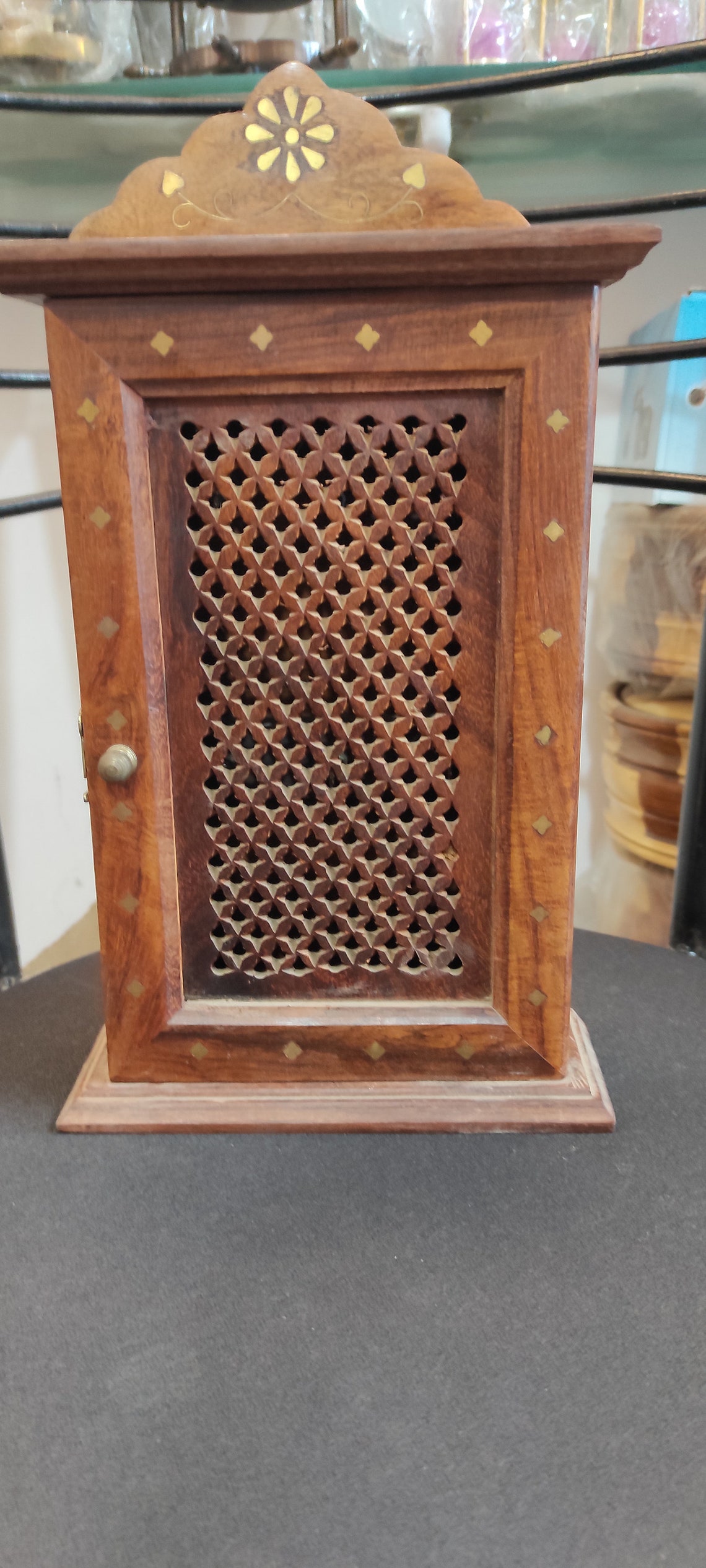 Wooden Key Box Mount Cute and Rustic Decorative Key Cabinet - Etsy