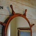 Handcrafted Wooden Ship Wheel: Nautical Home Decor (18/24 Inch) - Etsy