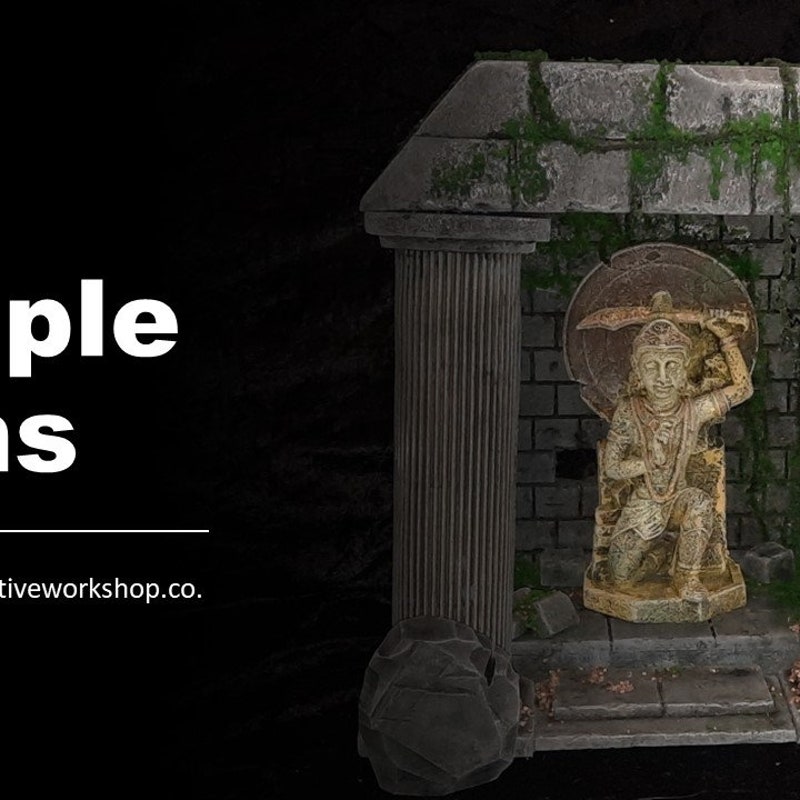 Temple Diorama 1/12 - Etsy UK