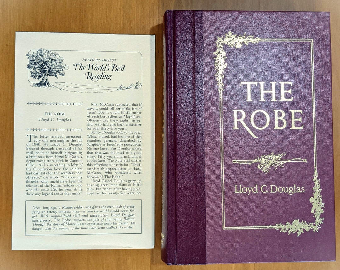 New Hardcover Loyd C. Douglas the Robe Readers Digest the World's Best ...