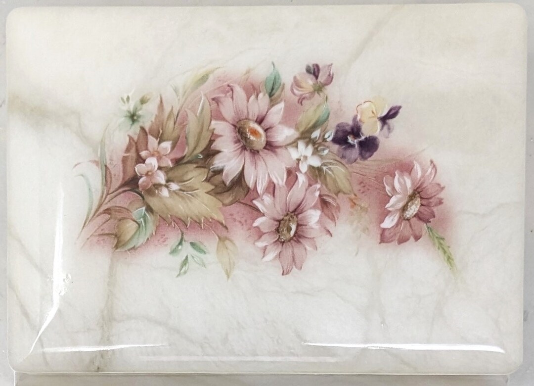 1960s Genuine White Alabaster Italian Cigarette Box Trinket Jewelry Box ...