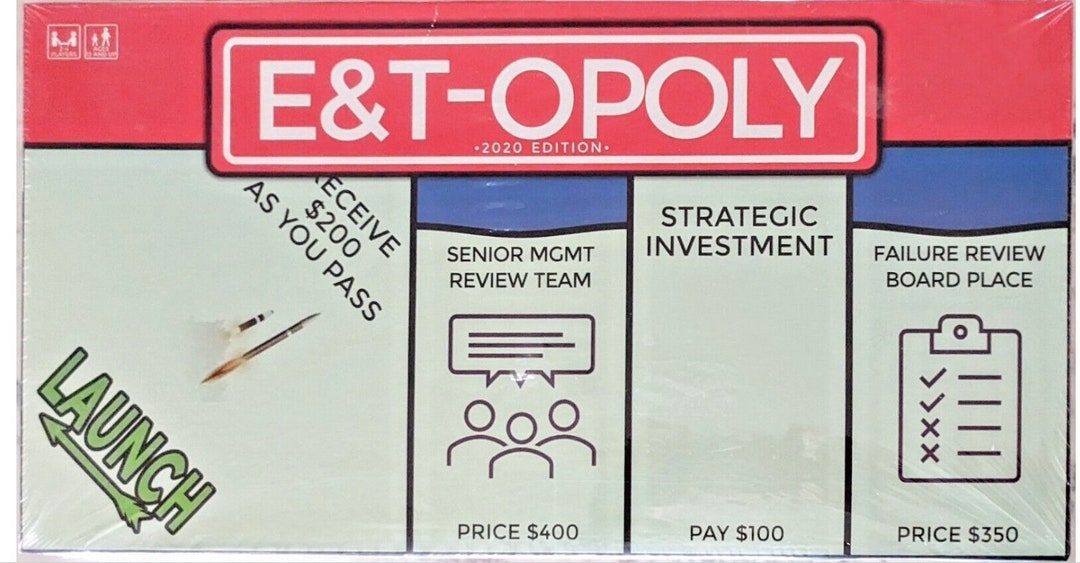 Lockheed Martin Space E&t-opoly Edition 2020 Board Game New Sealed ...