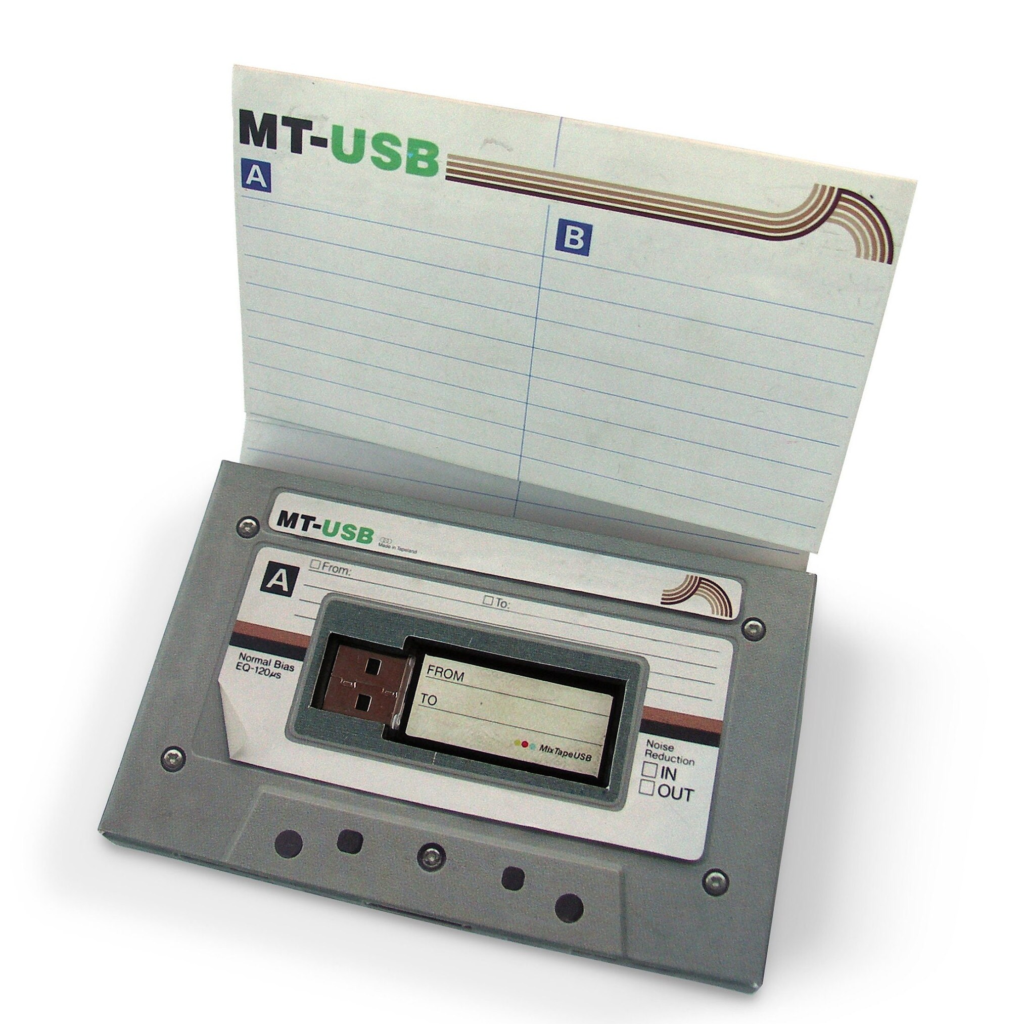 1GB USB Stick Memory Stick in Retro Mixtape Design USB Drive for Office ...