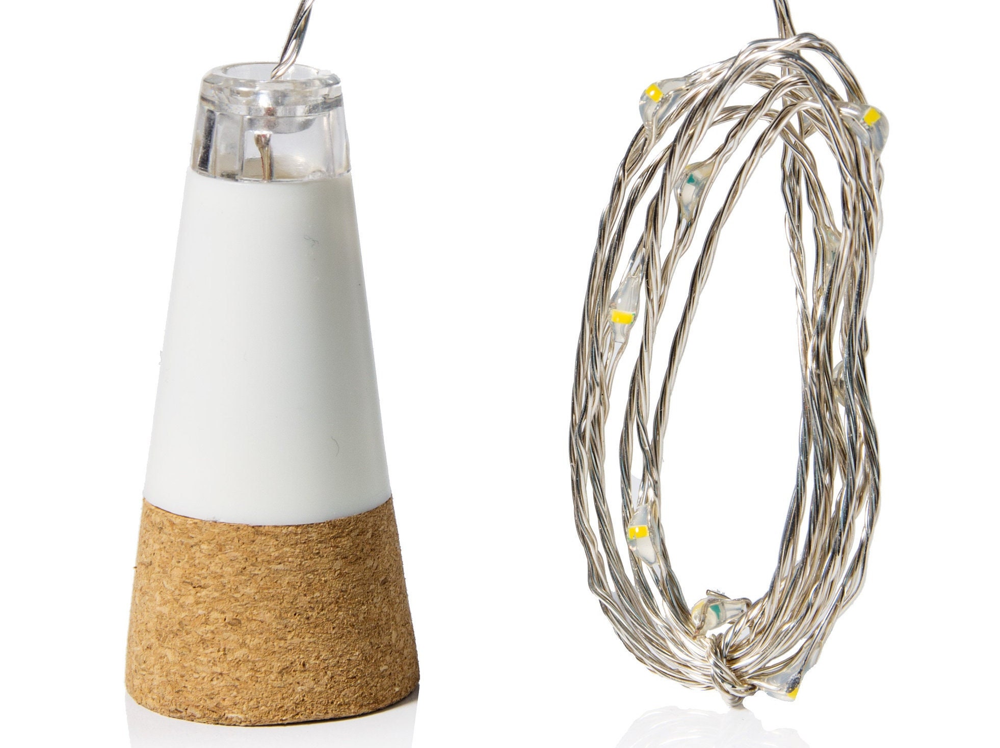 Bottle String Lights Rechargeable Bottle Lights Cork Top - Etsy