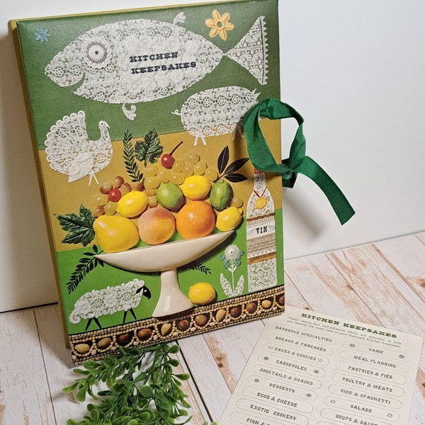 Accordion Recipe Folder - Etsy