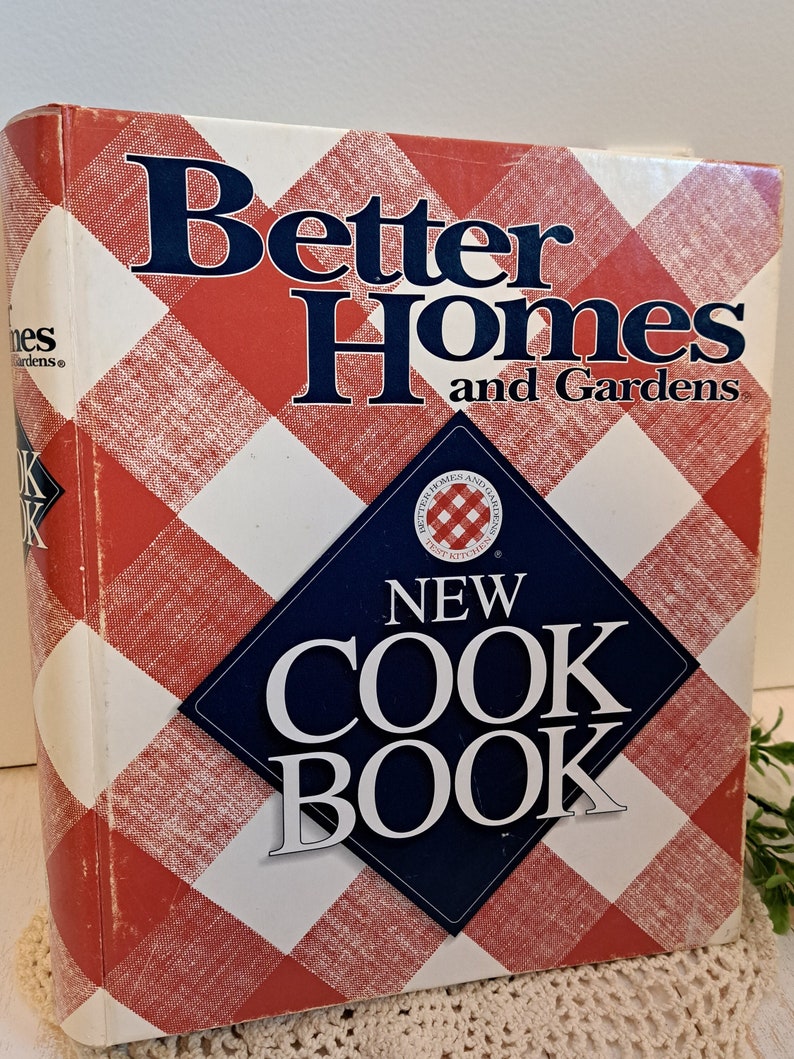 Vintage Better Homes and Garden New Cookbook - Etsy