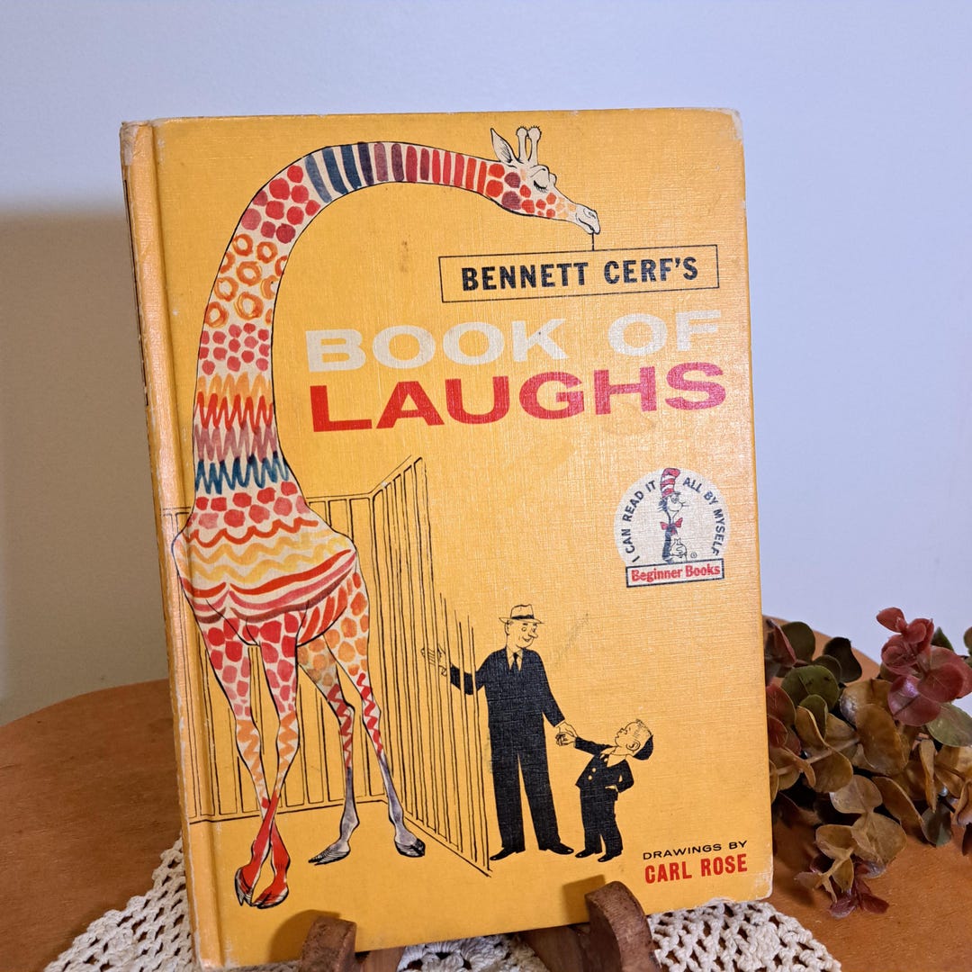 Bennett Cerf's Book of Laughs by Dr. Seuss Hardcover Vintage, 1959 - Etsy