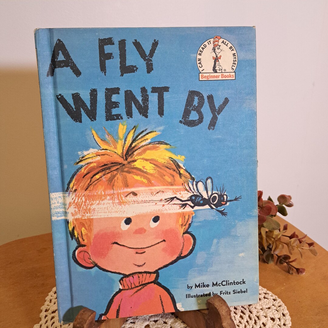 A Fly Went by 1958, Vintage Hardcover Book Dr. Seuss Beginner Reader - Etsy