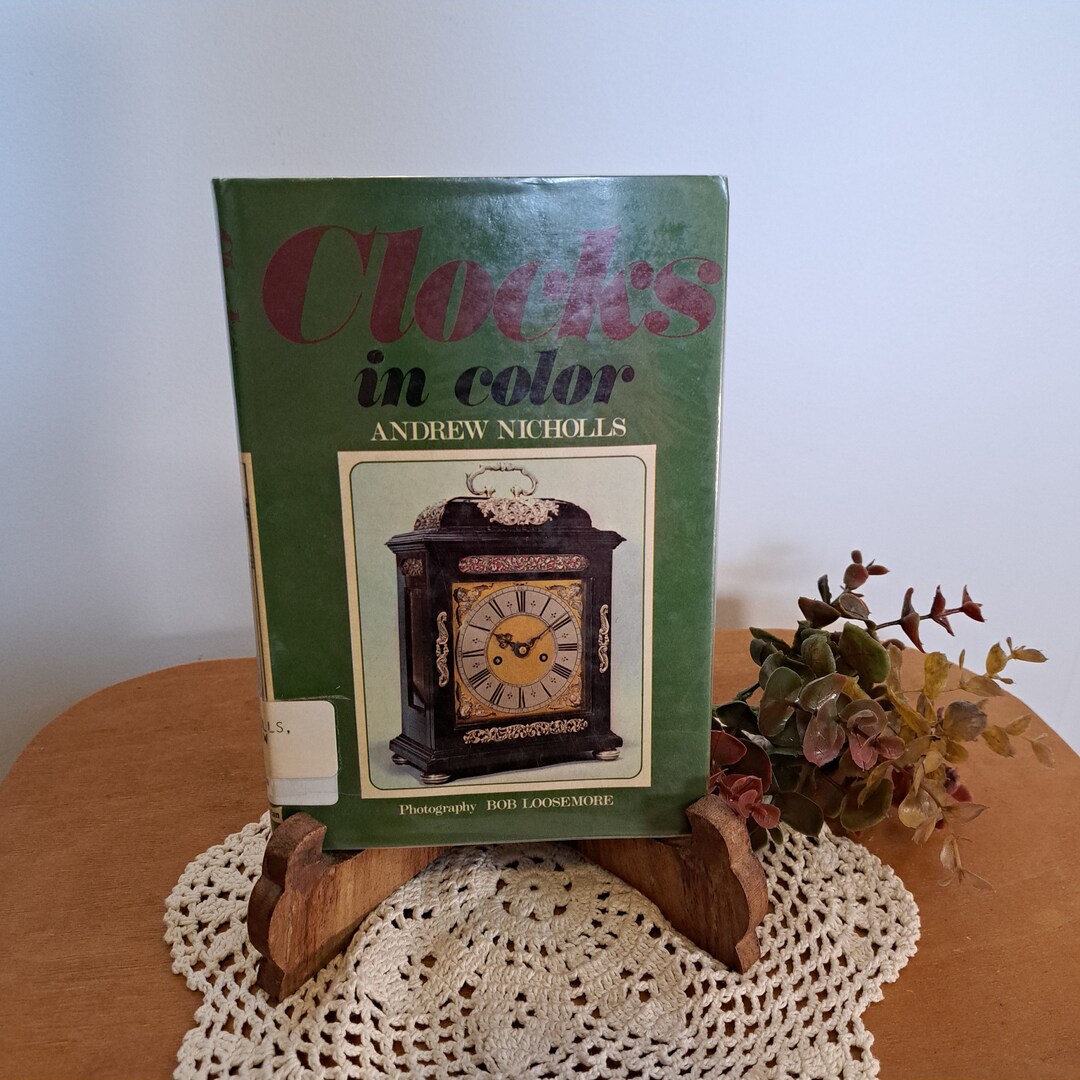 Clocks in Color by Andrew Nicholls, 1975 - Etsy