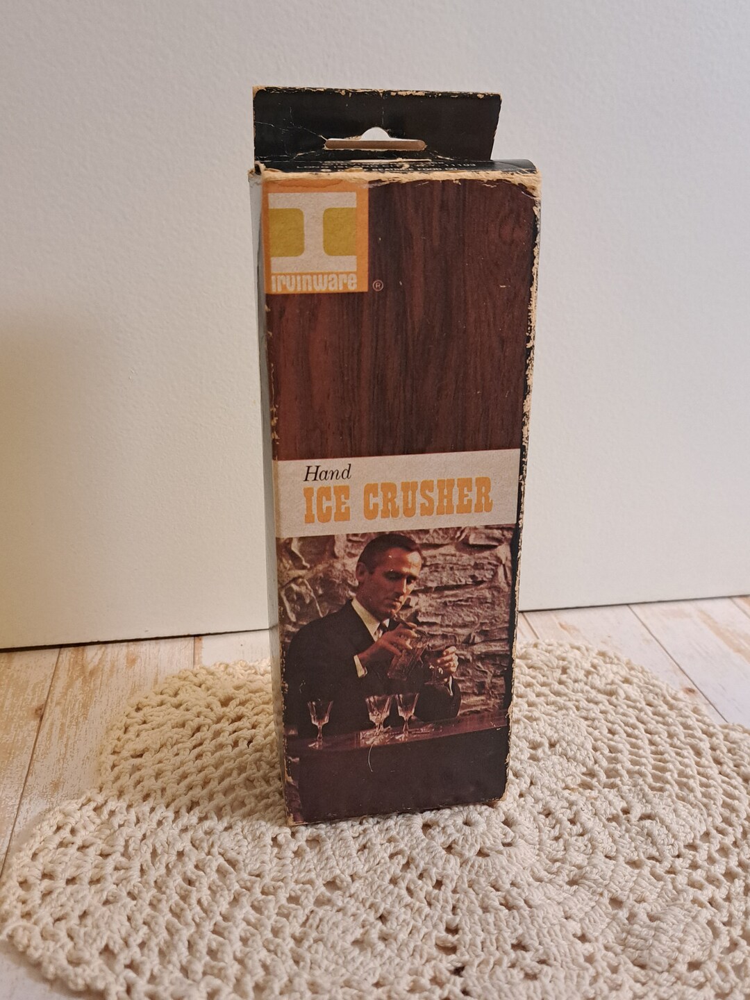 Vintage 1968 Irvinware Hand Ice Cube Crusher, Made in U.S.A., Vintage ...