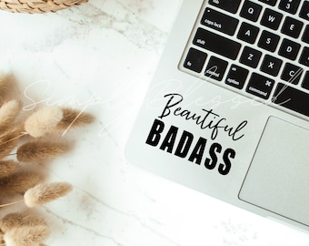 Beautiful Badass Decal - Etsy