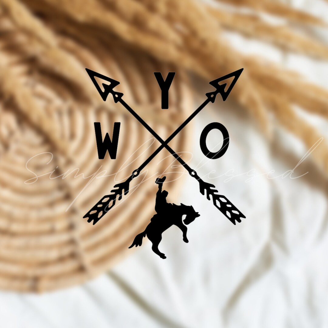 Wyoming Decal Wyoming Stickers Wyoming Gifts Car Window - Etsy