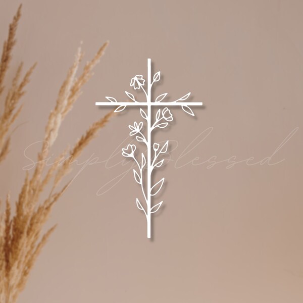 Cross Decal - Etsy