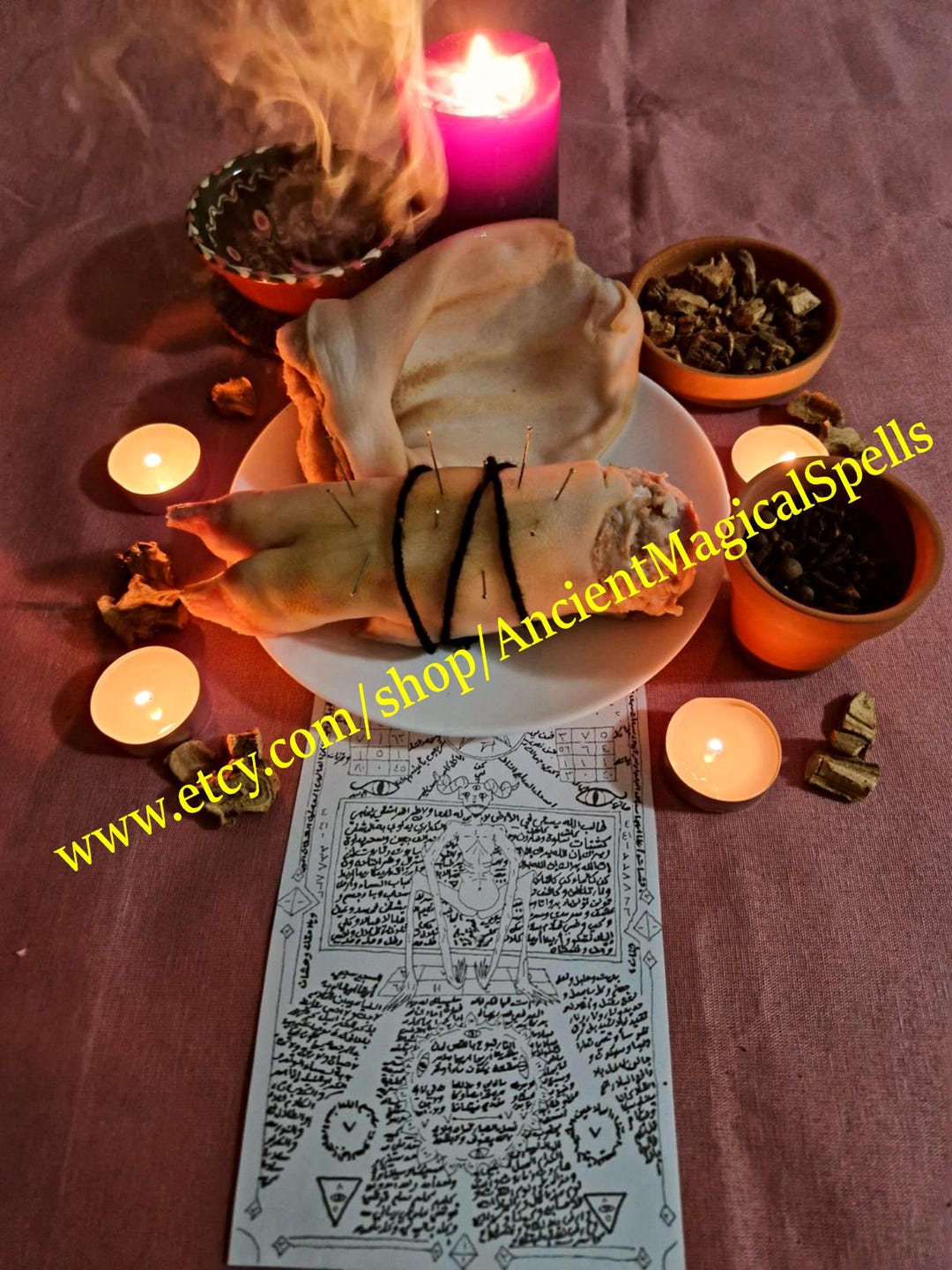 The Pig Curse/ Arabic Black Magic for Destruction, Sickness and Never ...