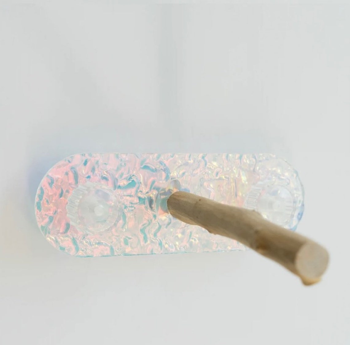 17x6cm Colorful Acrylic Parrot Window Bird Wooden Perch - Etsy