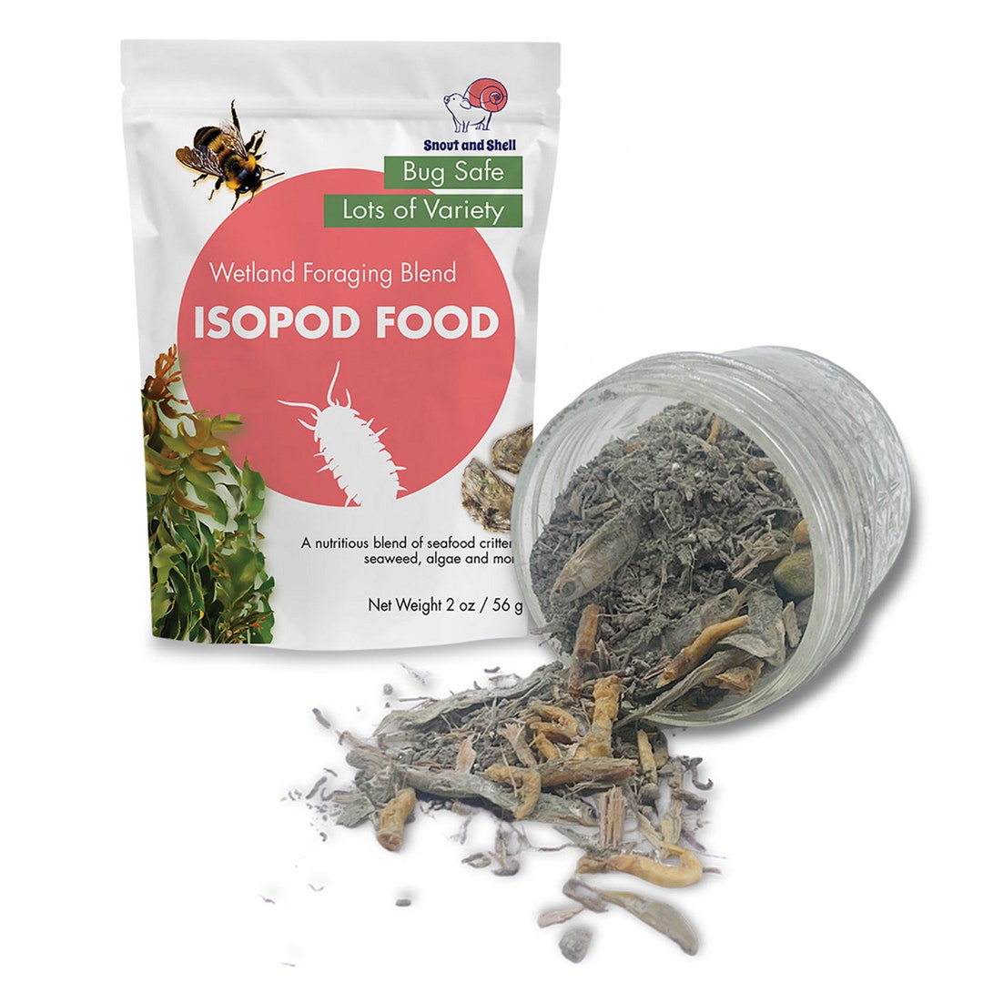 Pet Habitat Isopod Crab Food Diet, All Natural Vegetarian Diet for ...