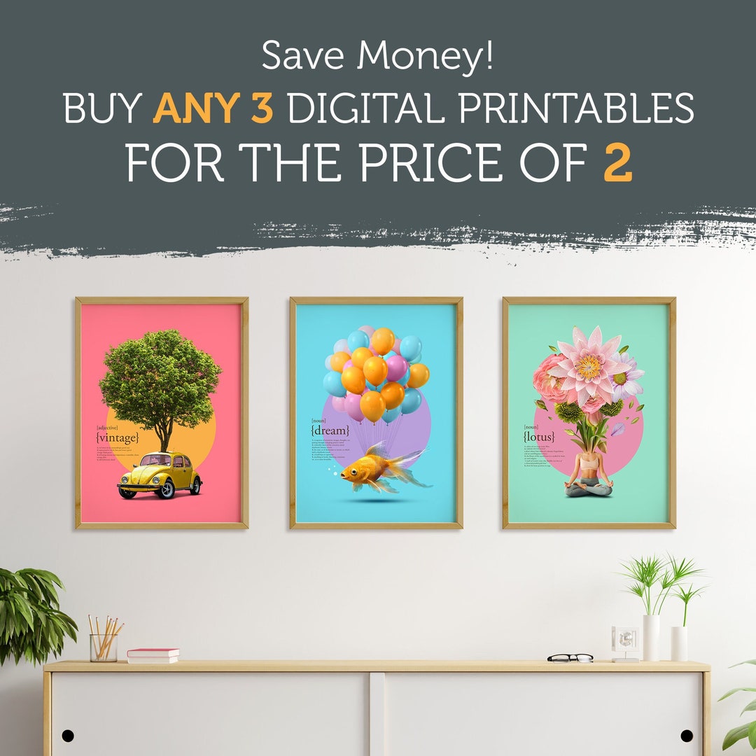 Save Money, Wholesale Prints, Poster Bundle, Painting Bundle, Wholesale ...