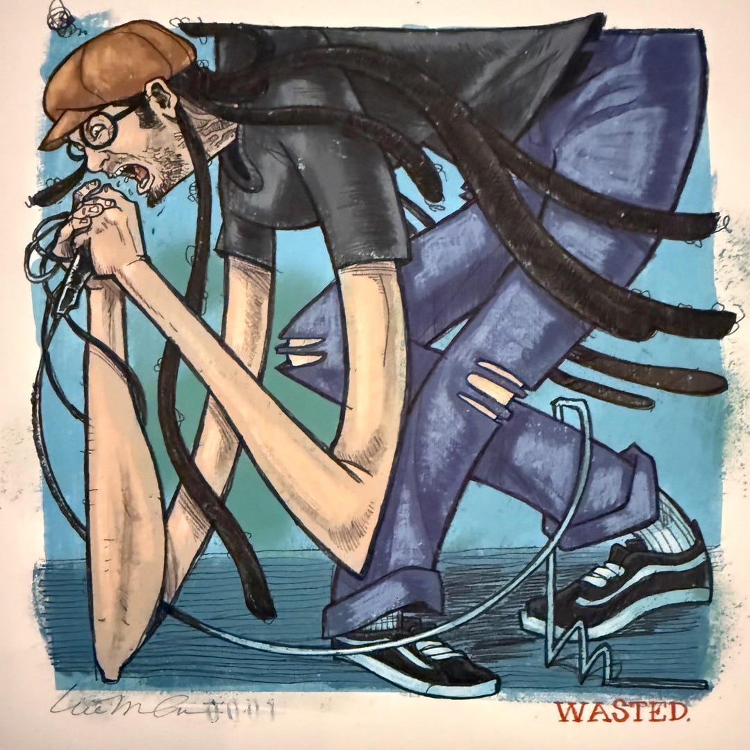 Keith Morris ( Black Flag / Circle Jerks ) Art Print - Etsy