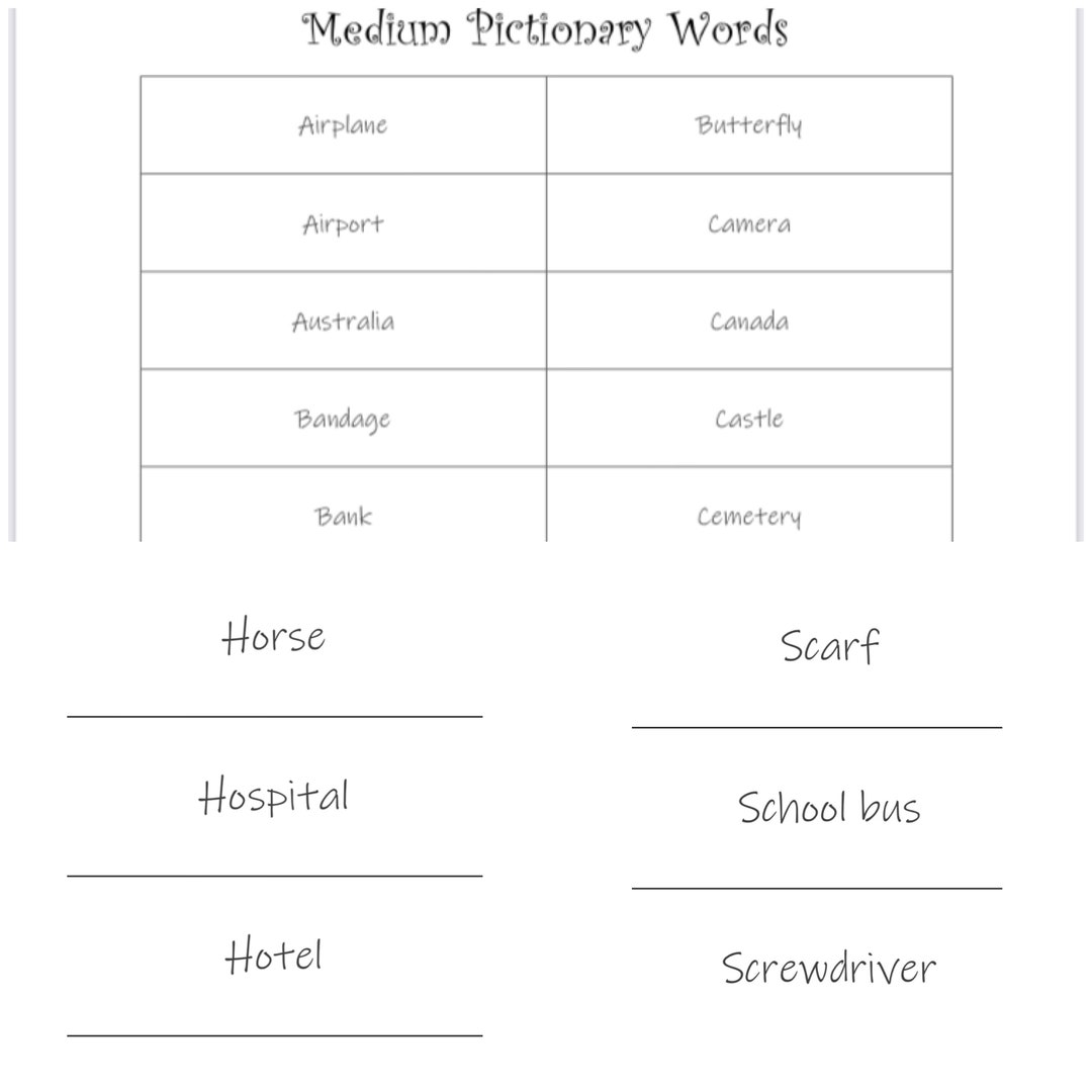 Pictionary Words, Game Night, Draw Pictures, Drawing Game, Kids, Adults ...