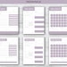 Minimalist Printable Planner Bundle in Multiple Colors Daily, Weekly ...